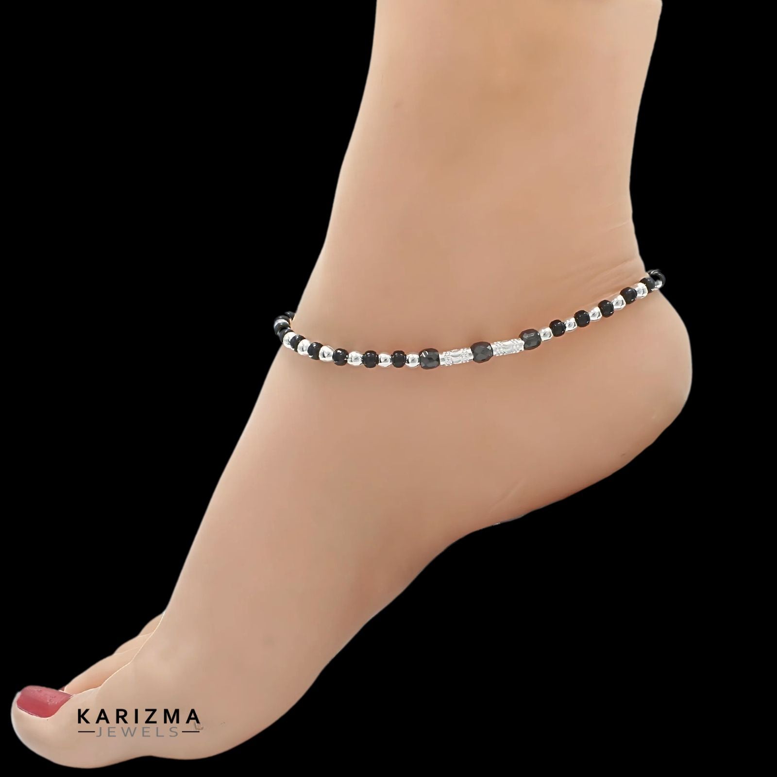 Latest silver anklets designs with price store