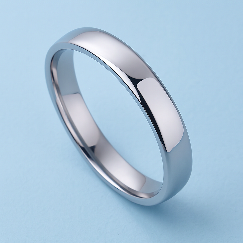 Steel ka Ring Full Round band Challa lal kitab remedy – Karizma Jewels