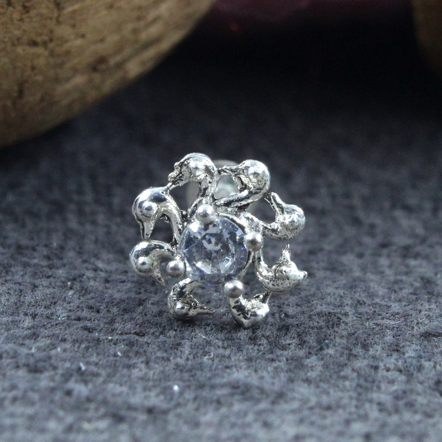 Karizma Jewels silver nose stud & piercing nose rings – Tagged "Nose Stud"