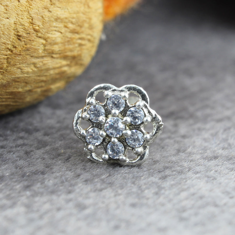 Karizma Jewels silver nose stud & piercing nose rings – Tagged "Nose Stud"