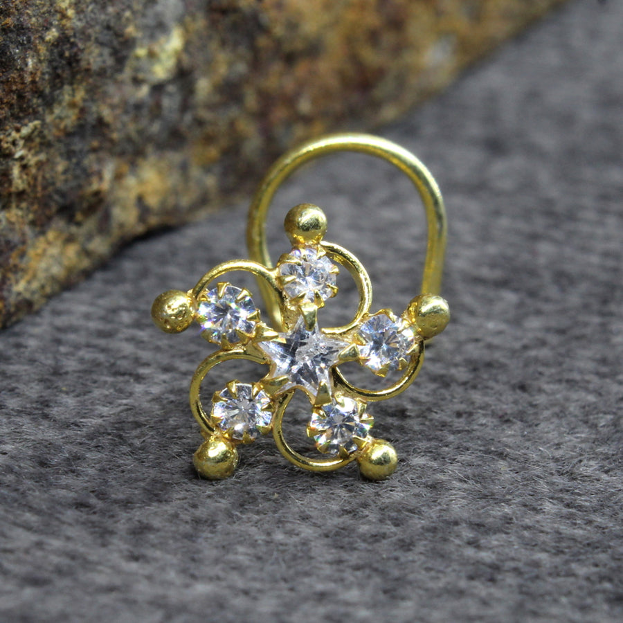 Karizma Jewels silver nose stud & piercing nose rings – Tagged "Nose Stud"