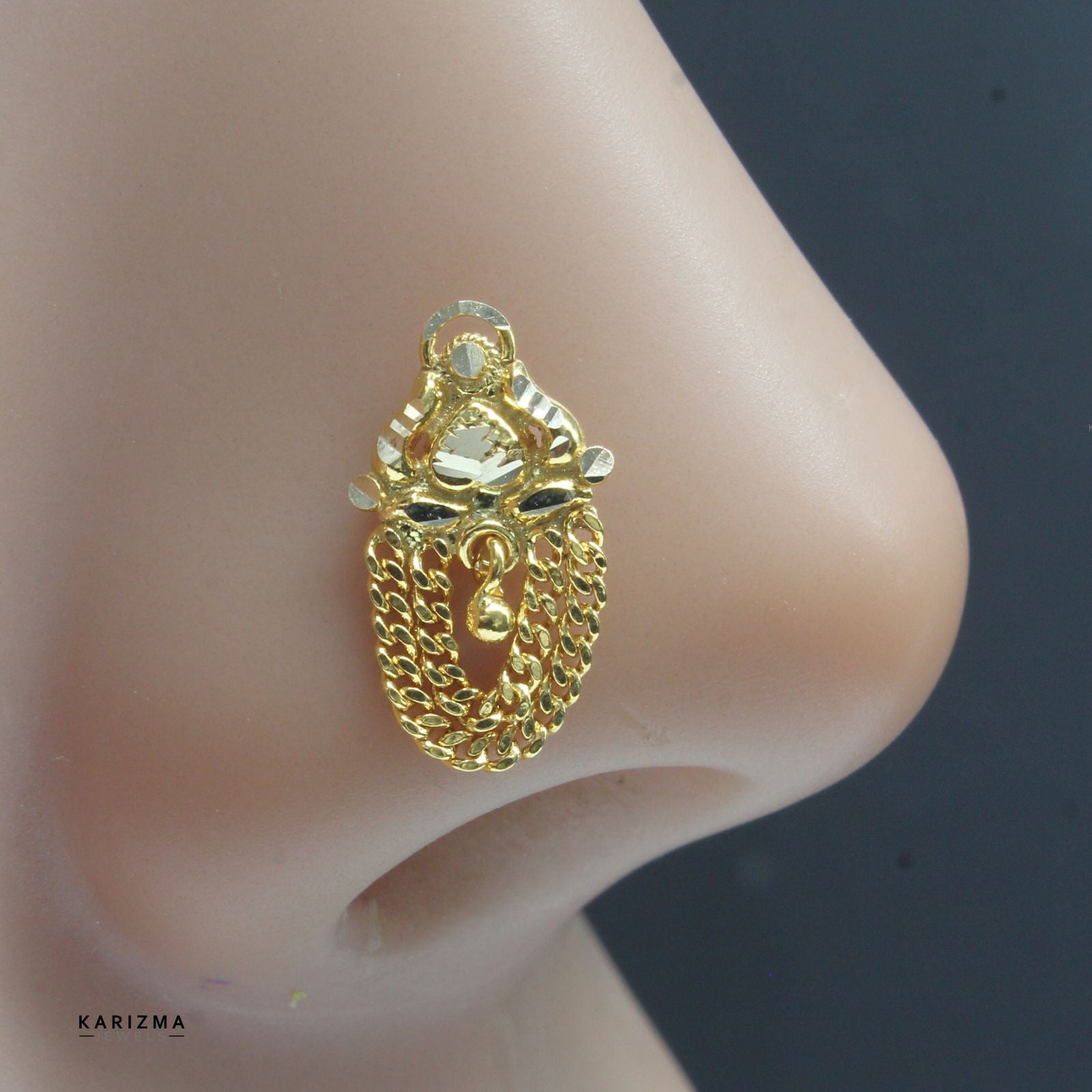 Nose chain design store