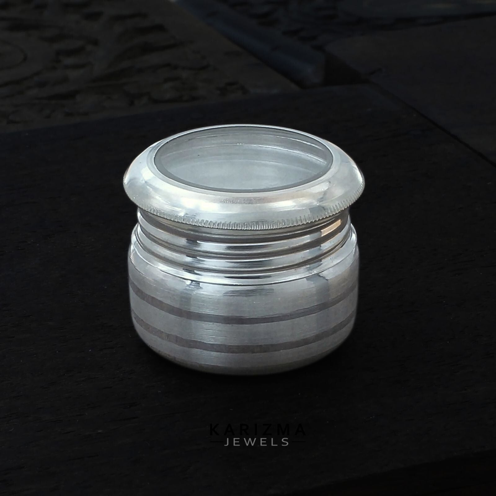 Real Sterling Silver amazing Honey Container Dibbi for Red Book Remedy ...